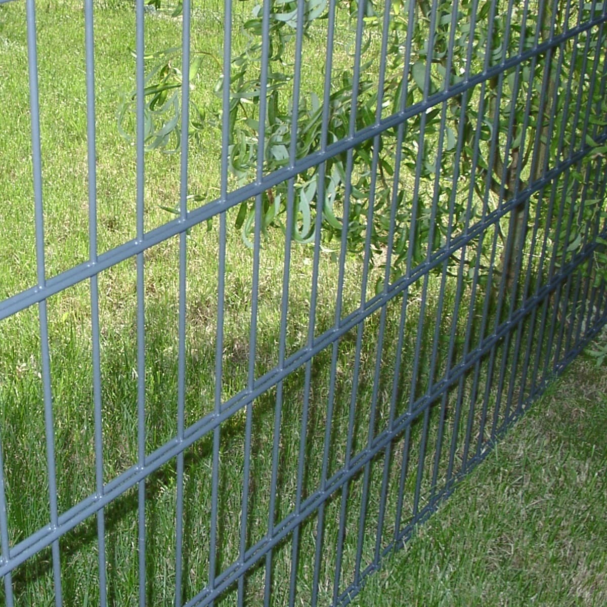 Gitterzaun 1408 mm *8+6+8* Pfostentyp I Anthrazit RAL 7016 | 24454